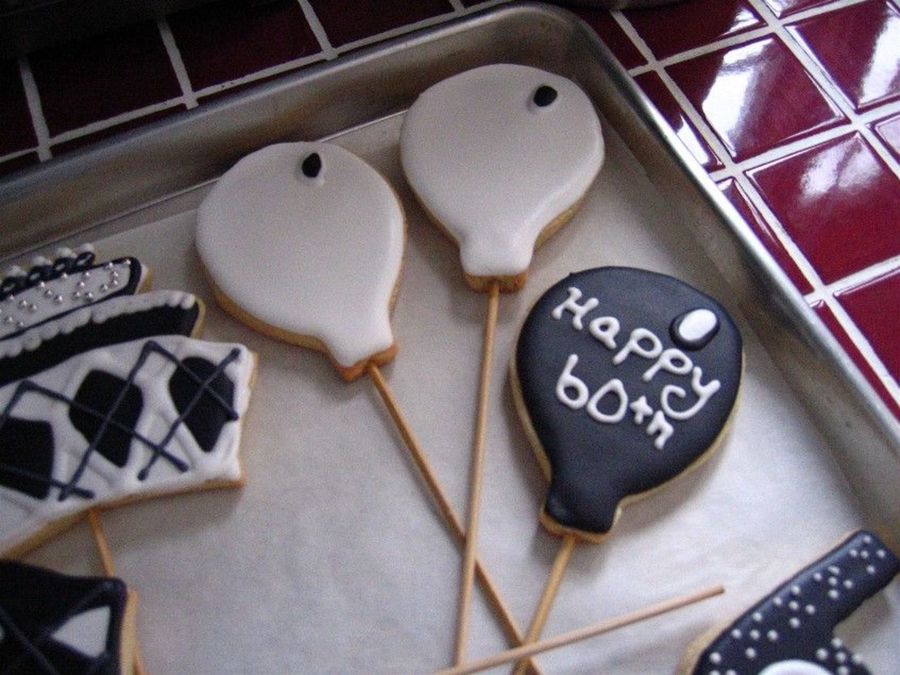 More 60Th Birthday Cookies - CakeCentral.com