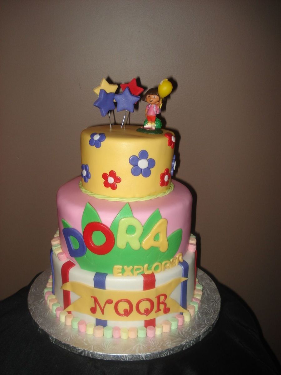Dora Cake - CakeCentral.com