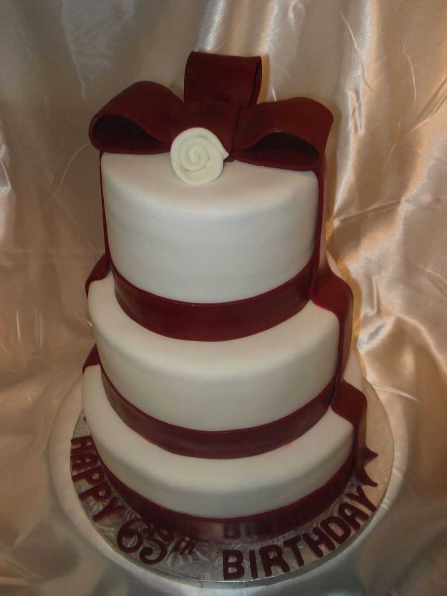 65Th Birthday - CakeCentral.com