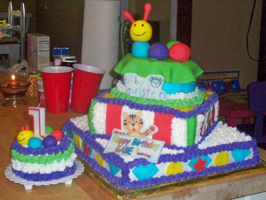 Baby Einstein Cake - CakeCentral.com