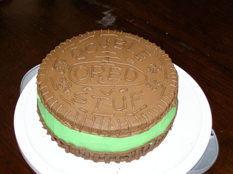 Mint Oreo - CakeCentral.com