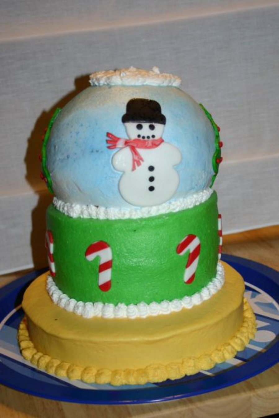 Snowglobe Cake - CakeCentral.com