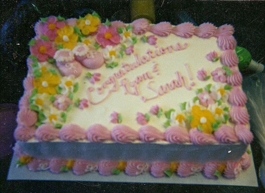 Floral Baby Shower - CakeCentral.com