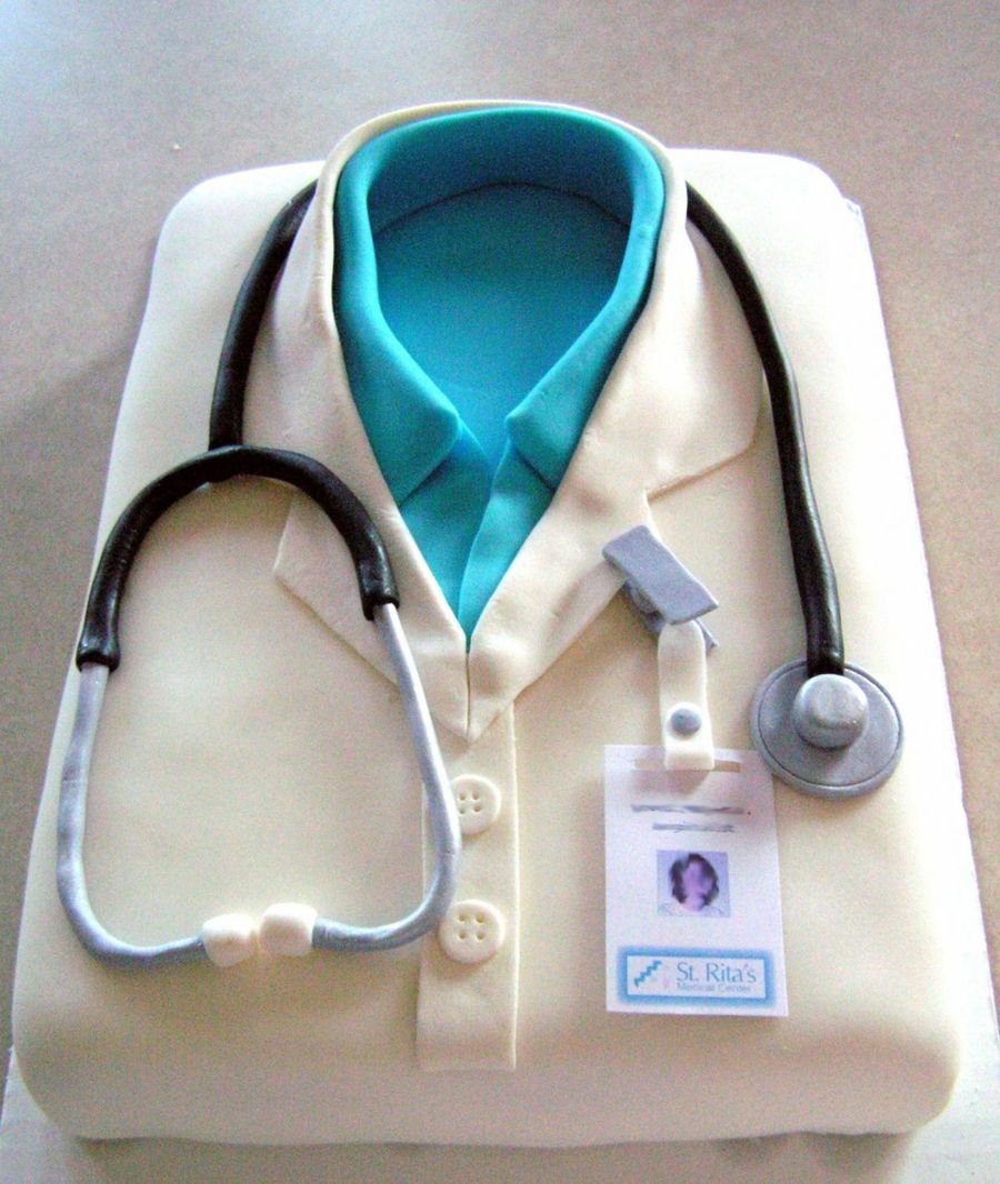 Female Doctor's Coat & Shirt - CakeCentral.com