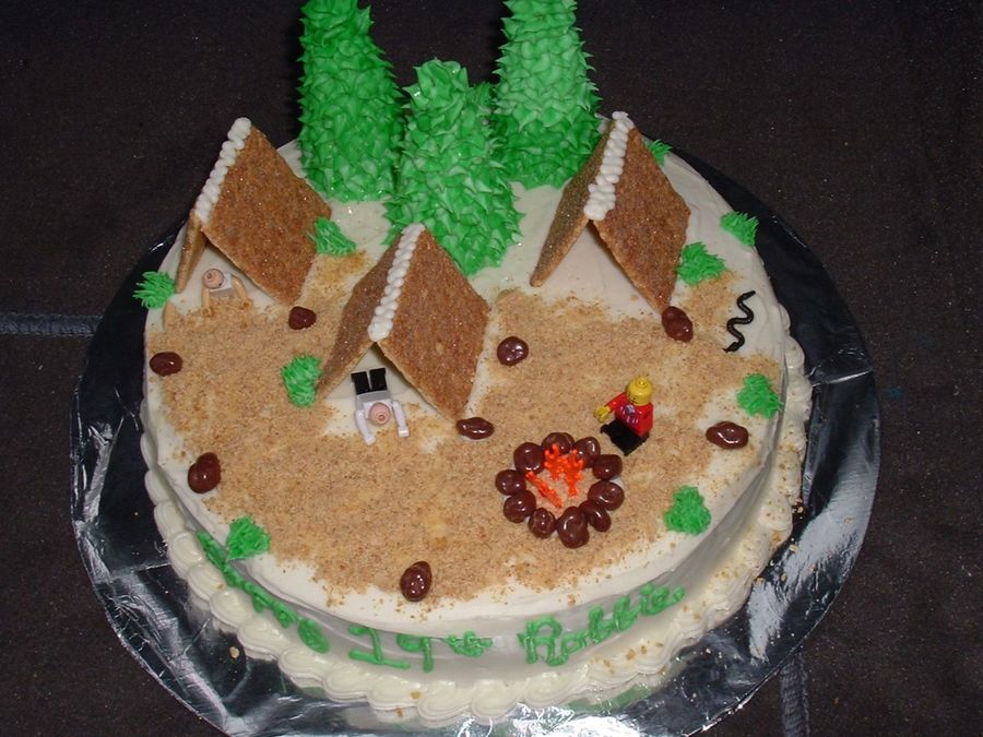 Camping - CakeCentral.com