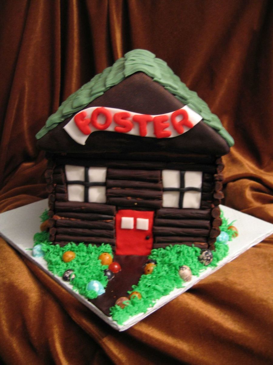 Log Cabin - CakeCentral.com