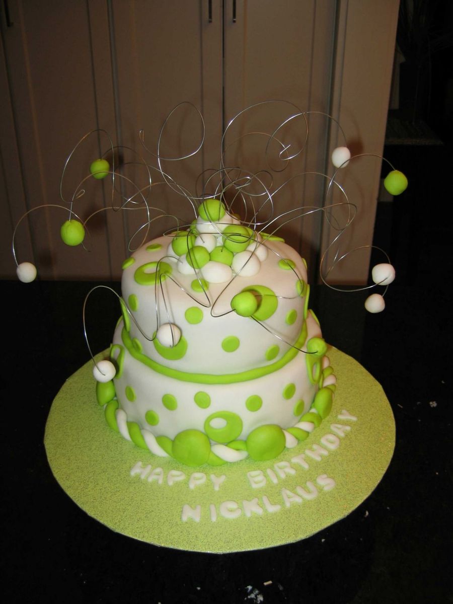 Lime_Green_Cake.jpg - CakeCentral.com