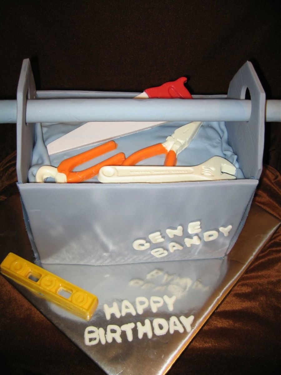 Tool Box Cake - CakeCentral.com