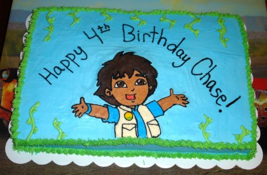 Diego Birthday Cake - CakeCentral.com