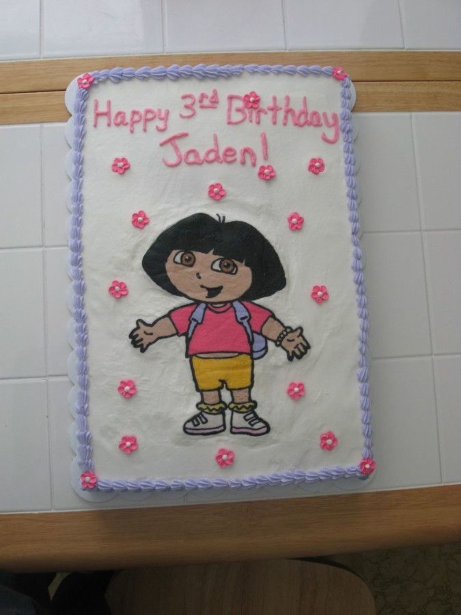 Dora Cake - CakeCentral.com