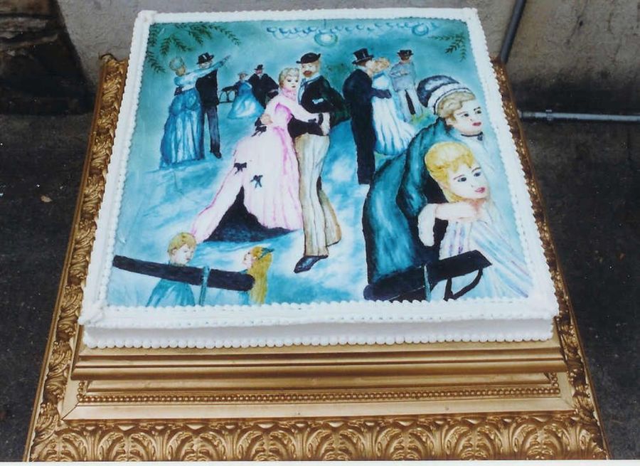 Monet On Cake-The Dance - CakeCentral.com