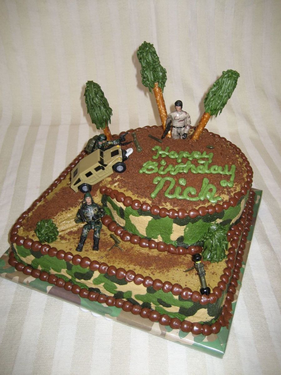Gi Joe Cake - CakeCentral.com