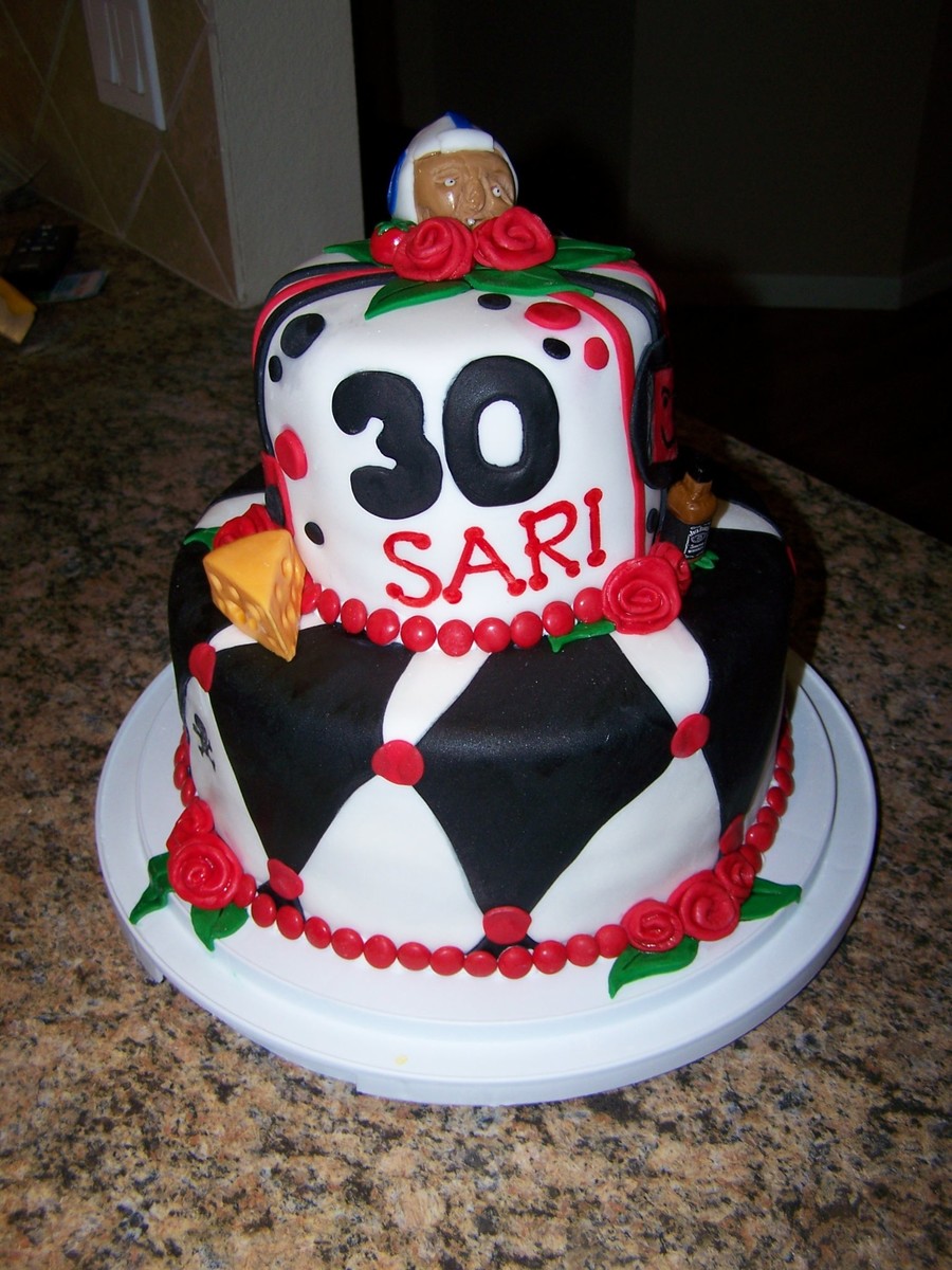 30Th Birthday Cake - CakeCentral.com