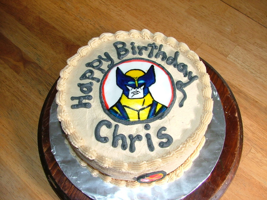 Wolverine Birthday Cake - CakeCentral.com