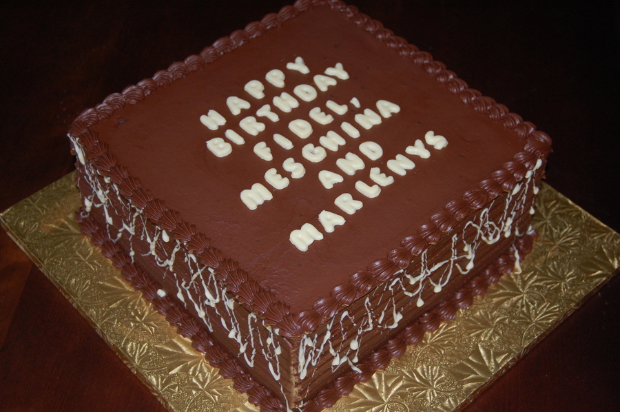 Group Birthday - CakeCentral.com