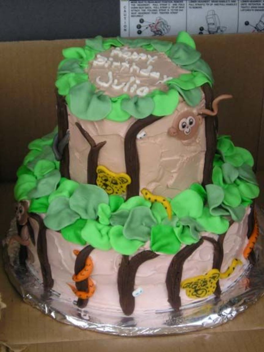 Rainforest Cake - CakeCentral.com