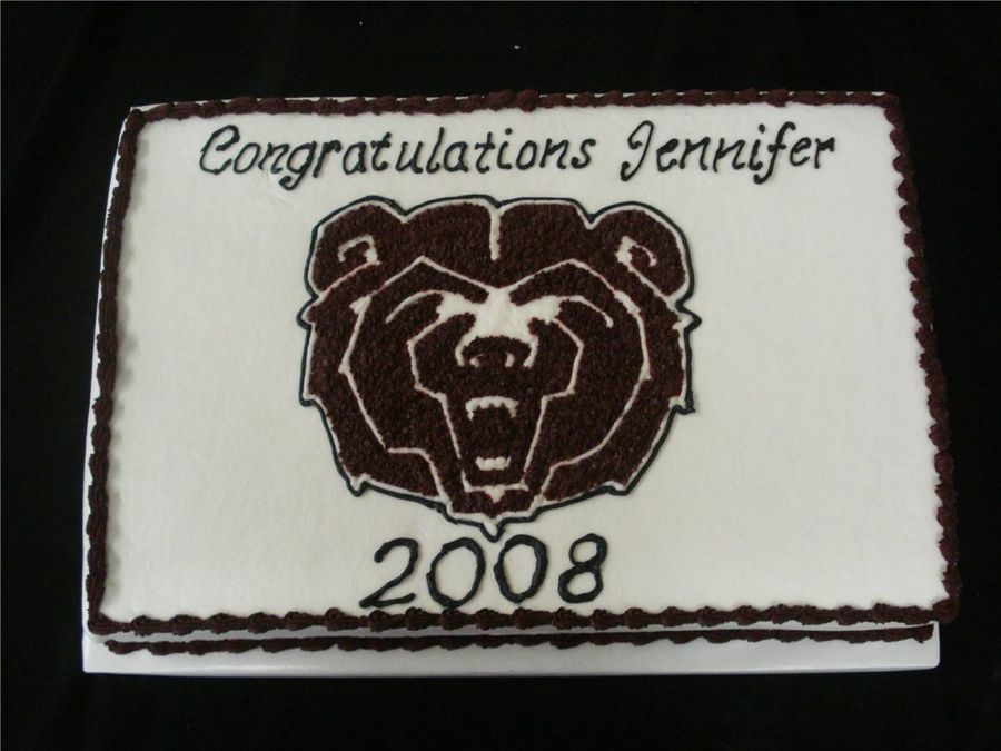 Missouri State Graduation - CakeCentral.com