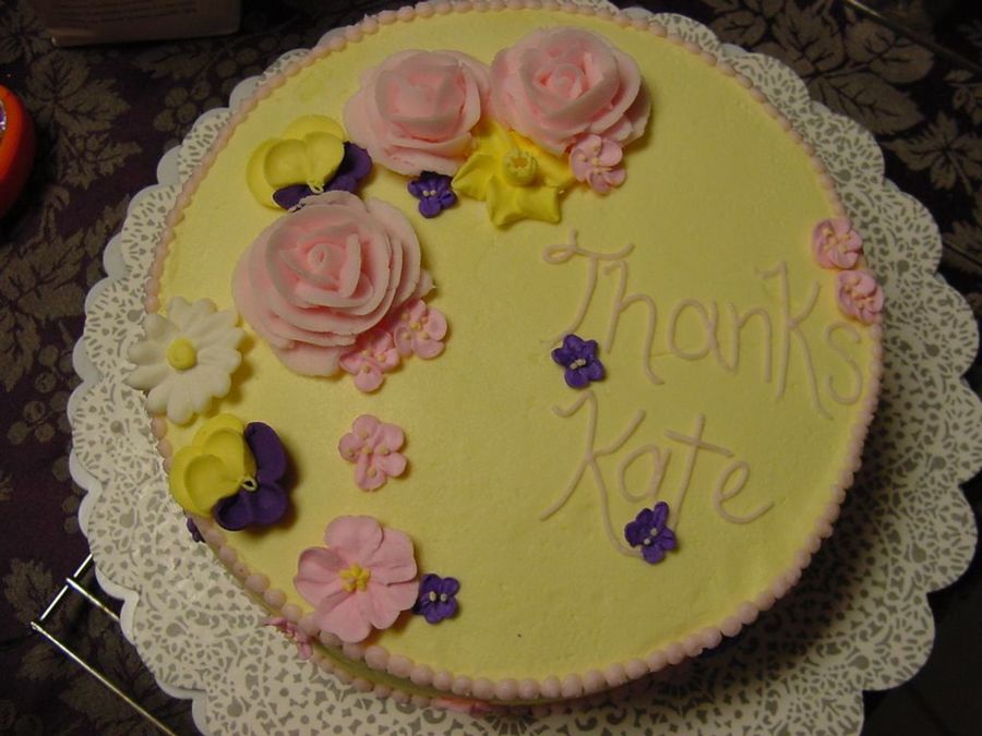 Thanks Kate Flowers - CakeCentral.com