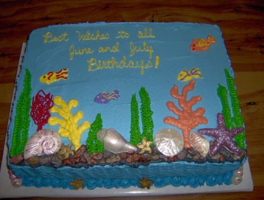 Underwater Aquarium - CakeCentral.com