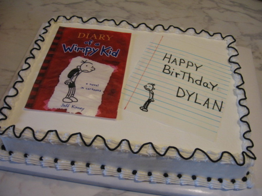 Wimpy Kid - CakeCentral.com