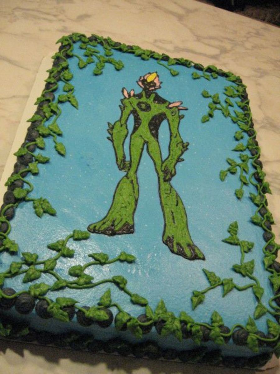 Swamp Fire Ben10 Alien - CakeCentral.com