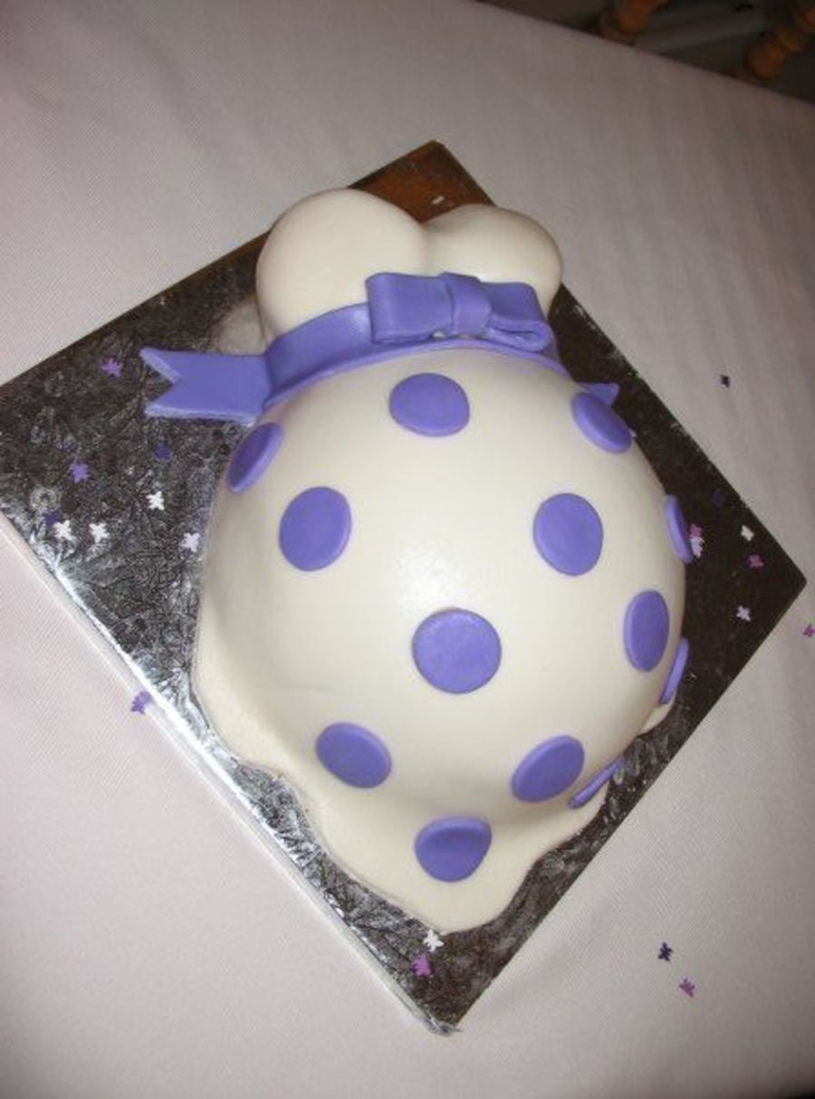Pregnant Cake - CakeCentral.com