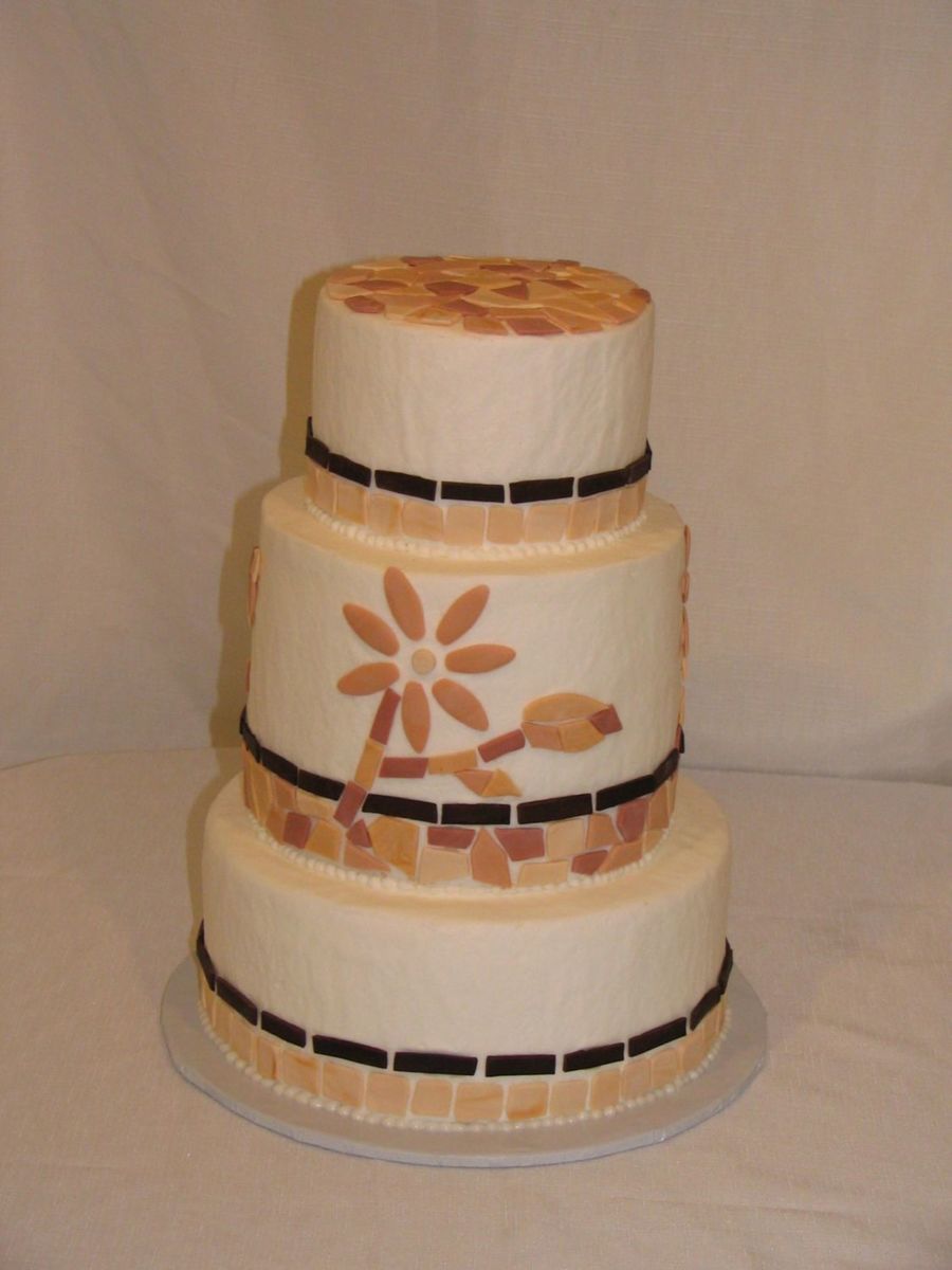 Flower Mosaic - CakeCentral.com