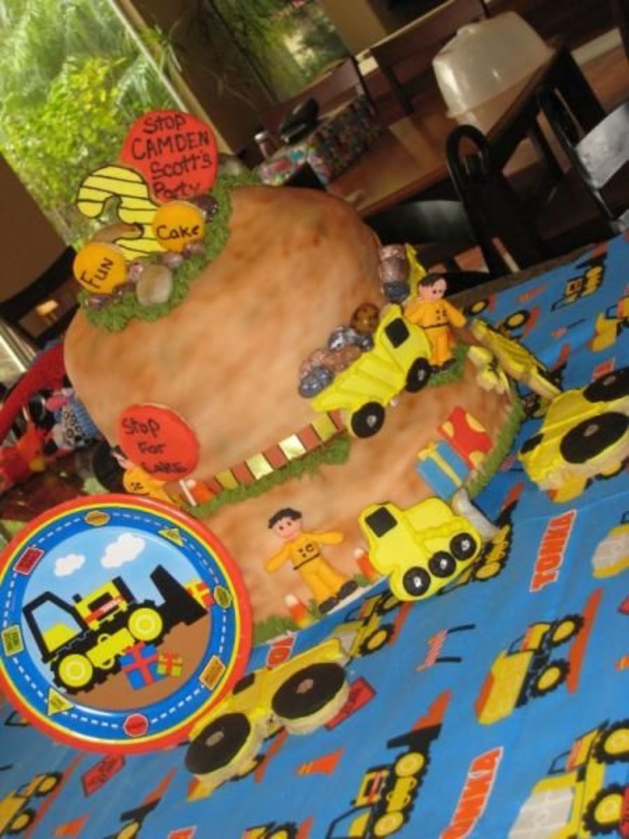 Tonka Birthday Cake - CakeCentral.com