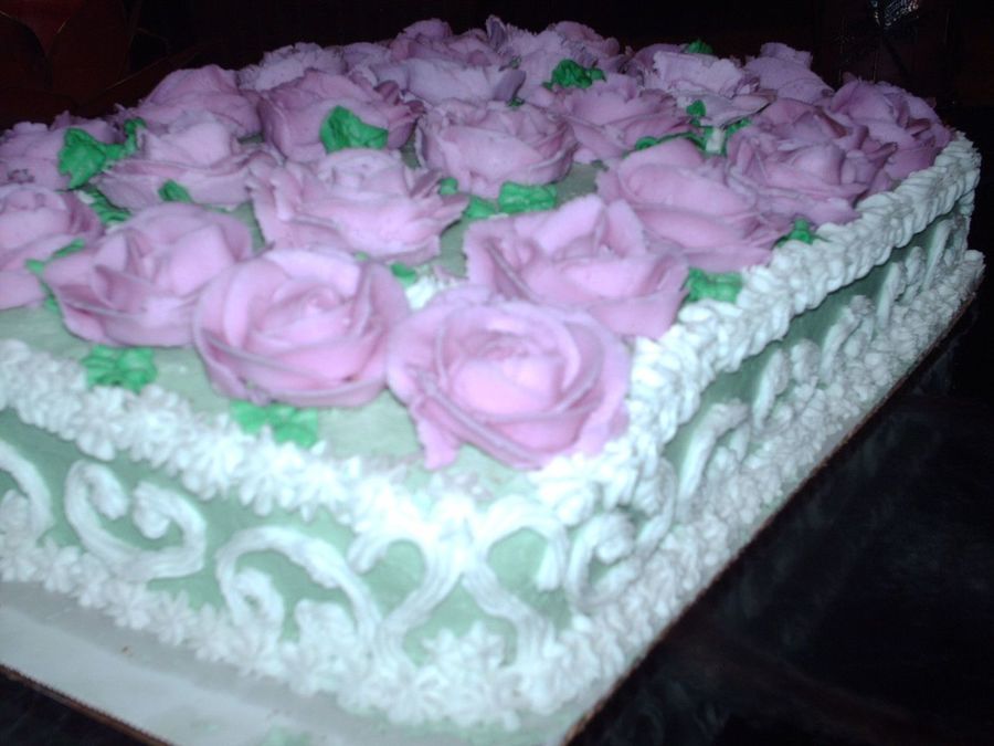 Very First Cake In Basic Cake Class - CakeCentral.com