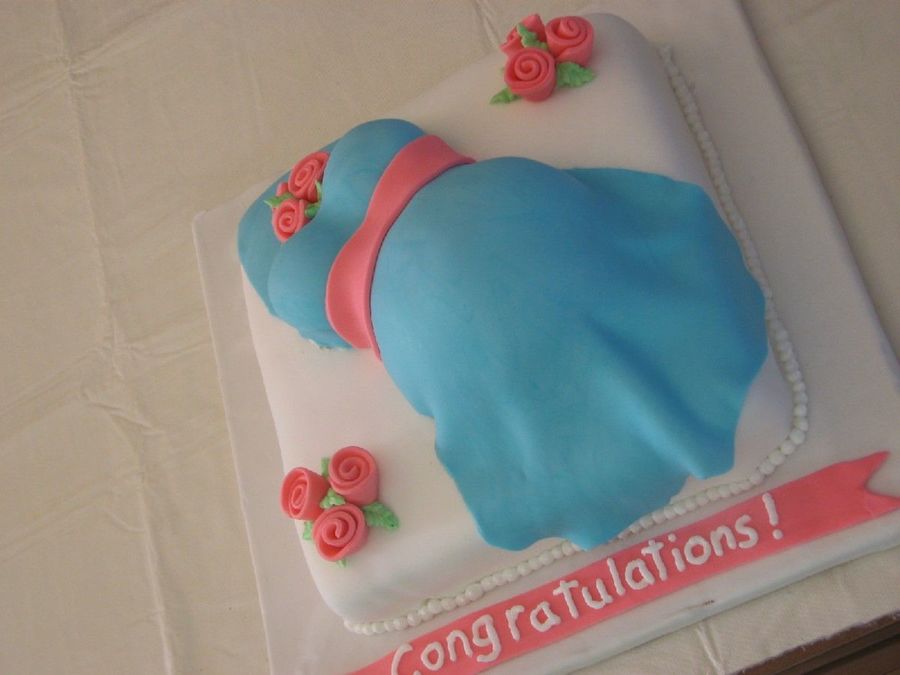 Belly Cake - CakeCentral.com