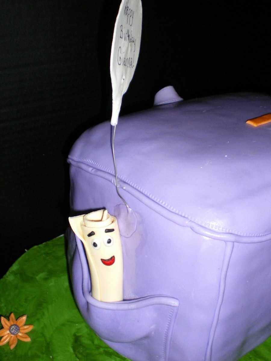 Dora The Explorer Backpack - CakeCentral.com