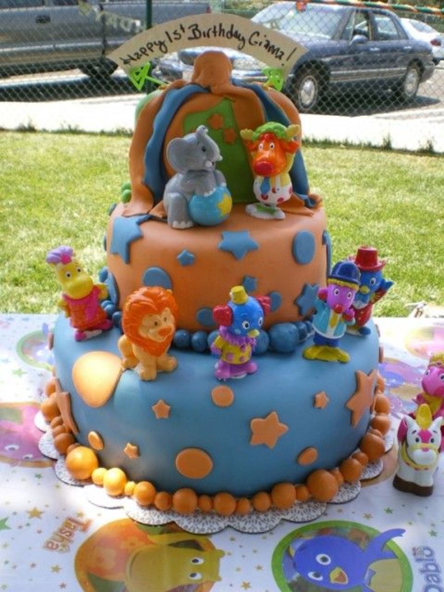 Backyardigans Cake - CakeCentral.com