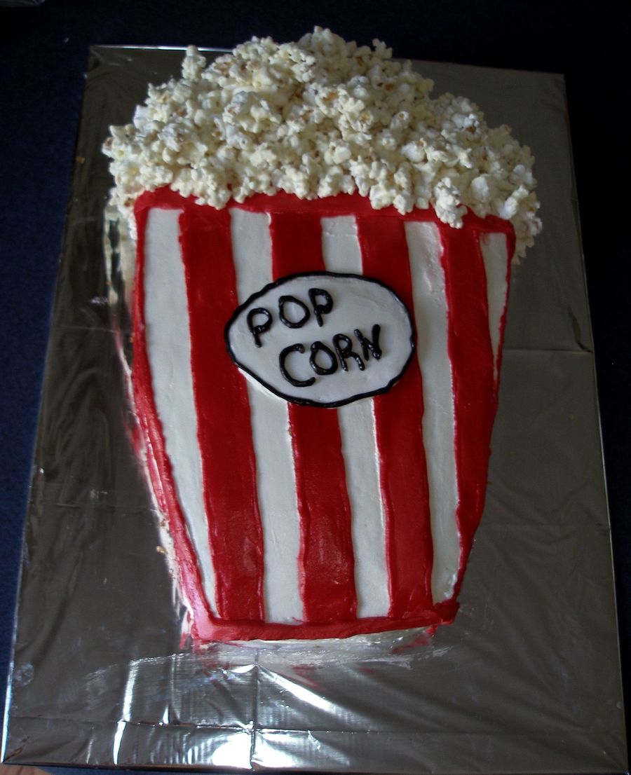 Popcorn Cake - CakeCentral.com