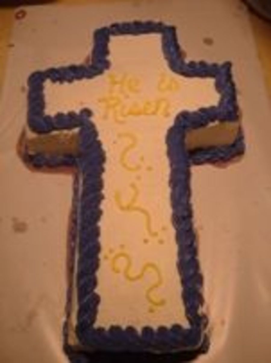 Easter Cross - CakeCentral.com