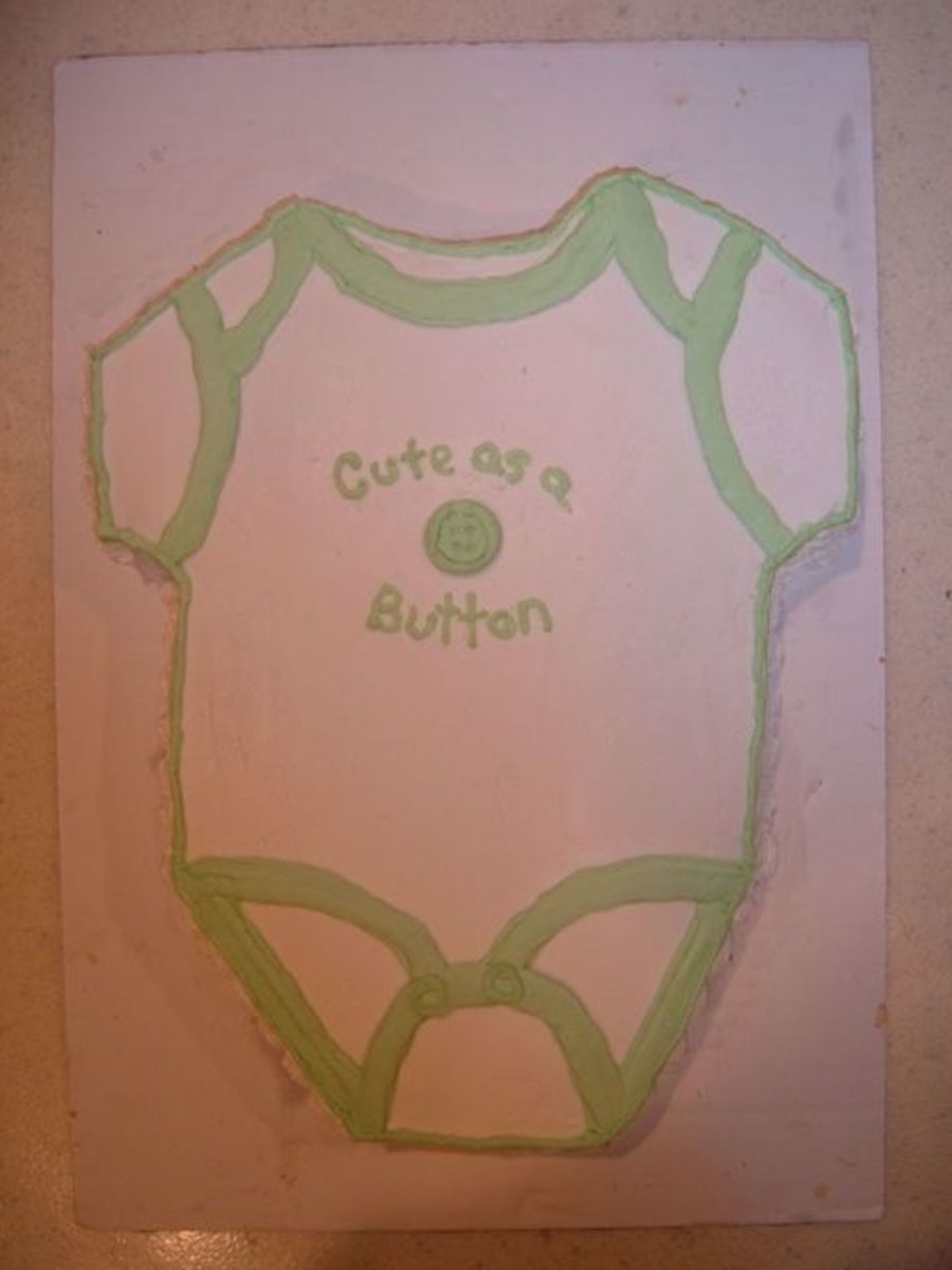Baby Onesie - CakeCentral.com