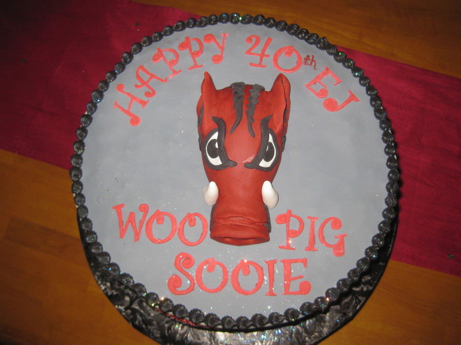 Razorback Birthday - CakeCentral.com