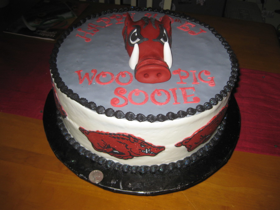 Razorback Birthday - CakeCentral.com