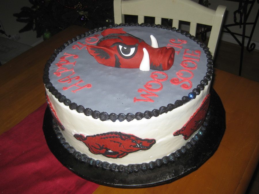Razorback Birthday - CakeCentral.com