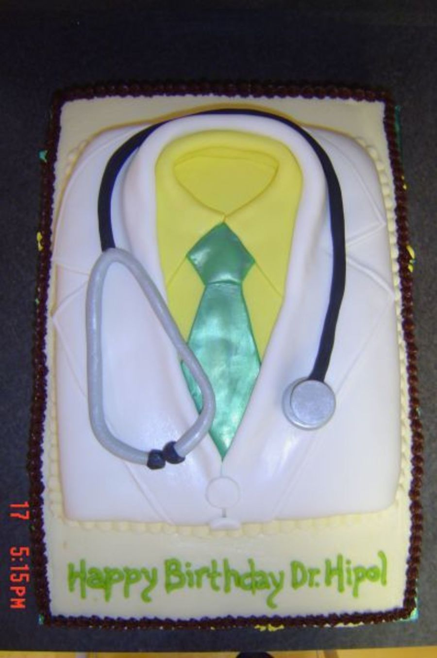 Doctor's Coat - CakeCentral.com