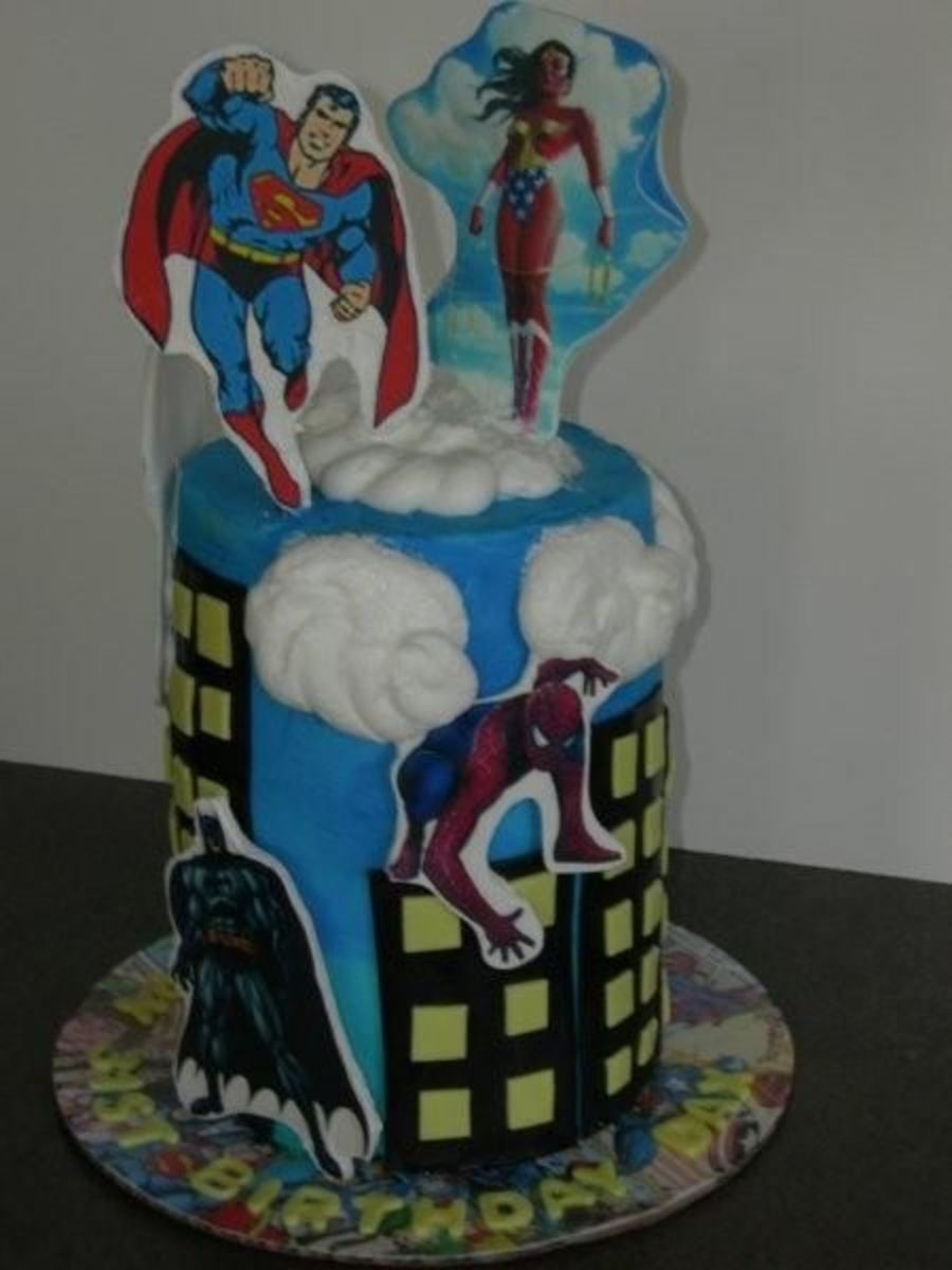 Superhero - CakeCentral.com