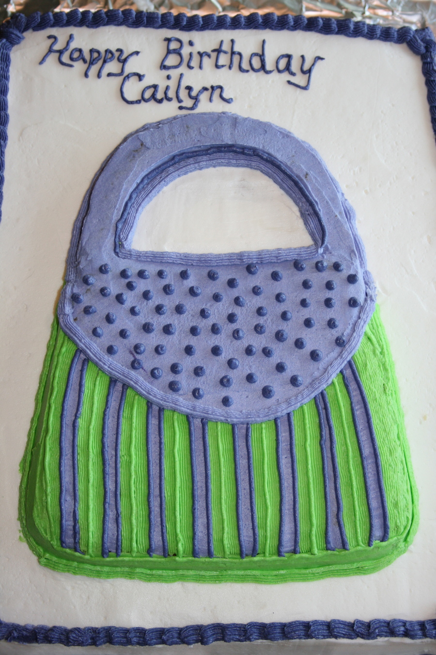 Purse Cake - CakeCentral.com