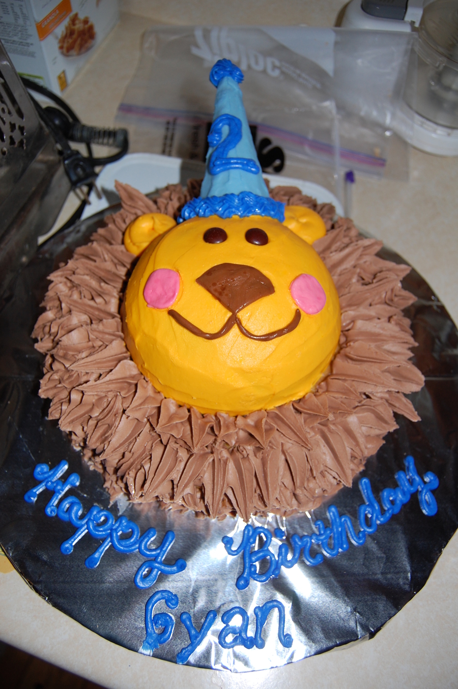 Lion Cake - CakeCentral.com