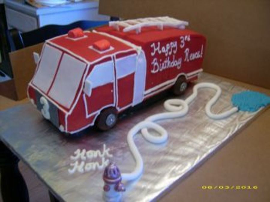Firetruck - CakeCentral.com