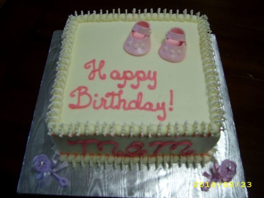 Birth Cake - CakeCentral.com