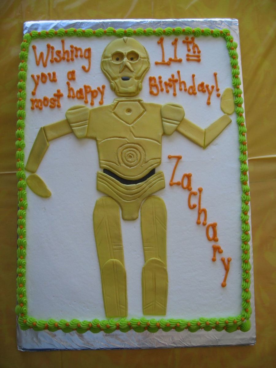 C3Po Cake - CakeCentral.com