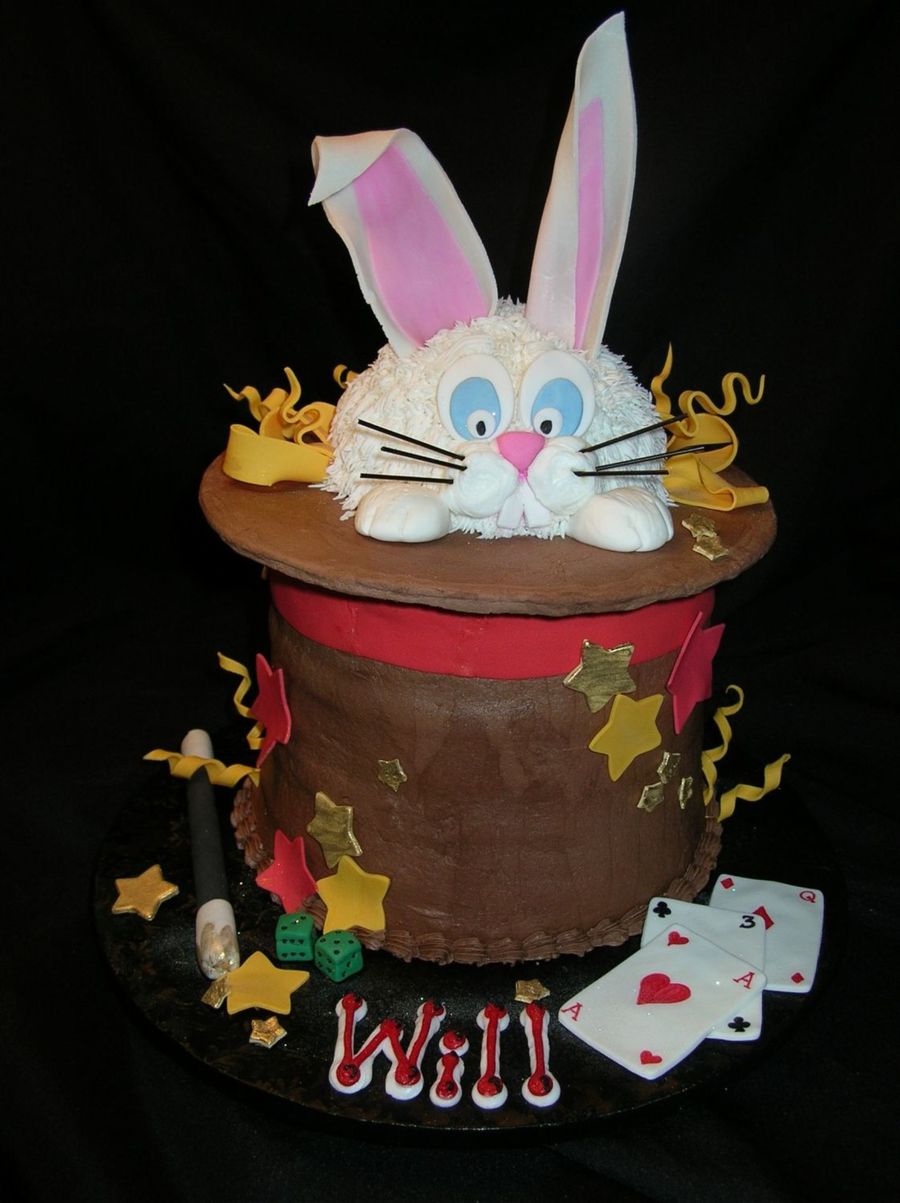 Rabbit In The Magic Hat! - CakeCentral.com