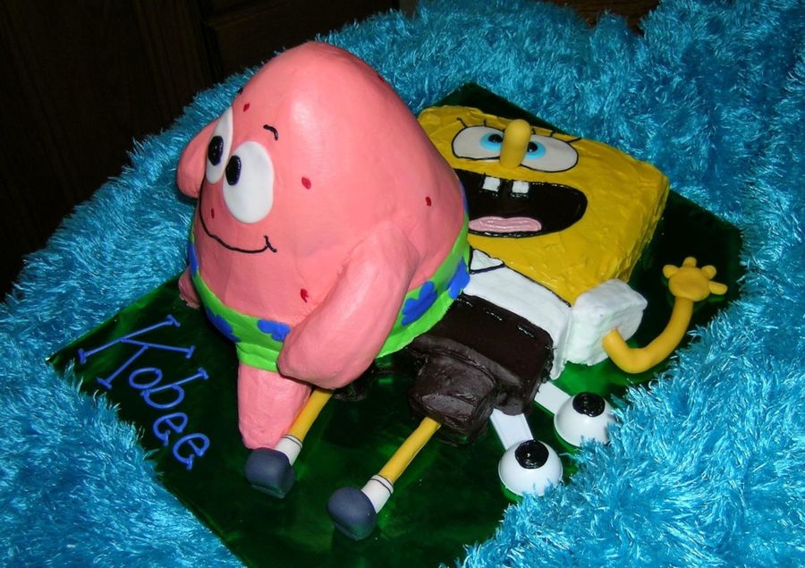 Sponge Bob, Patrick, And Gary? - CakeCentral.com