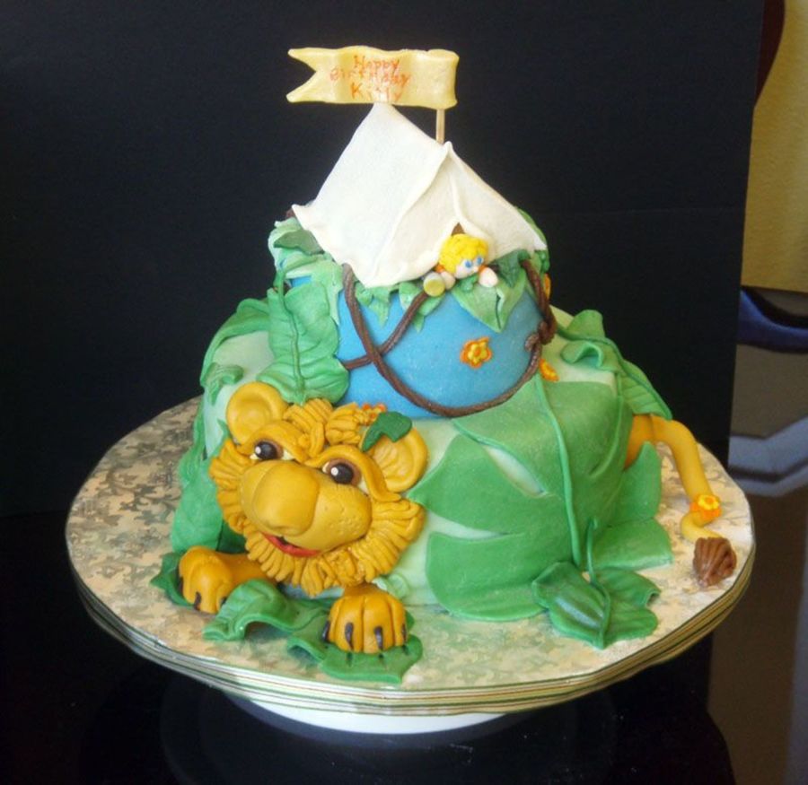 Kitty's Rain Forest - CakeCentral.com
