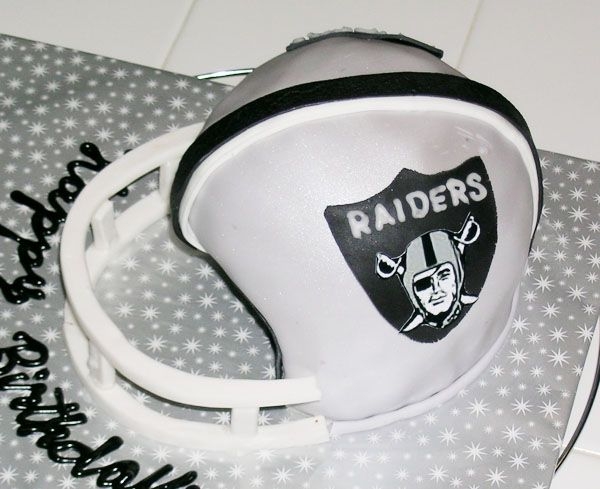 Raider Nation...football Helmet - CakeCentral.com