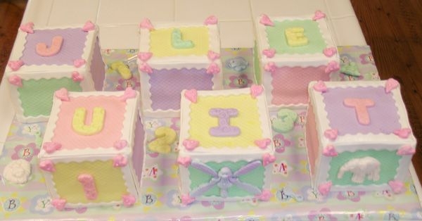 Baby Block Cake - CakeCentral.com